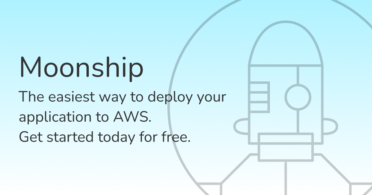 Moonship - AWS deployment made easy